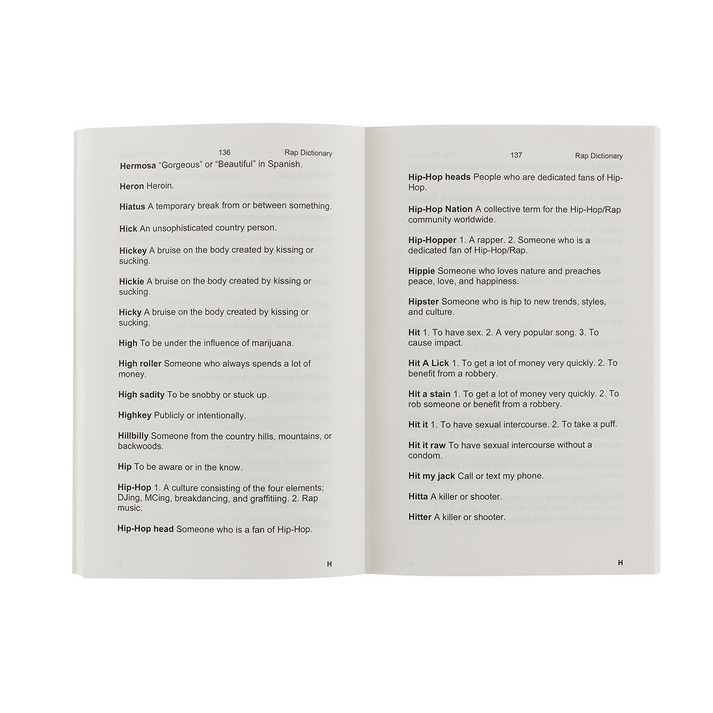Rap Dictionary: An A-Z Guide to Rap/Hip Hop (Second Edition ...
