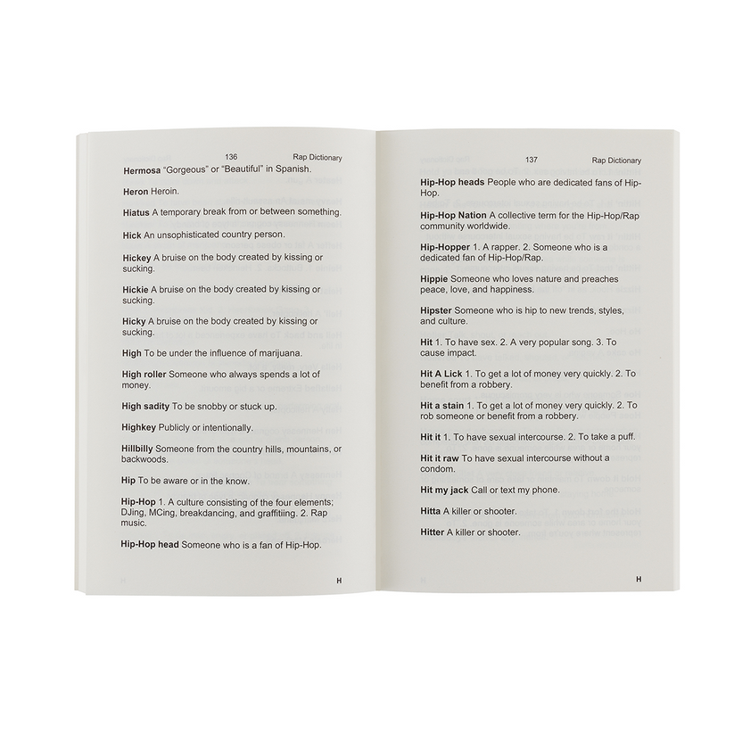 Rap Dictionary: An A-Z Guide to Rap/Hip Hop (Second Edition ...