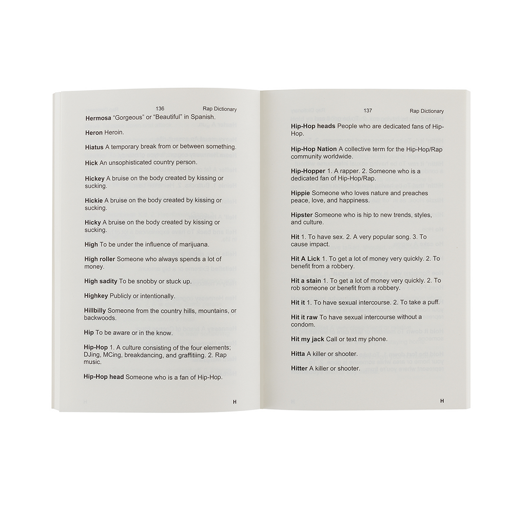 Rap Dictionary: An A-Z Guide to Rap/Hip Hop (Second Edition ...