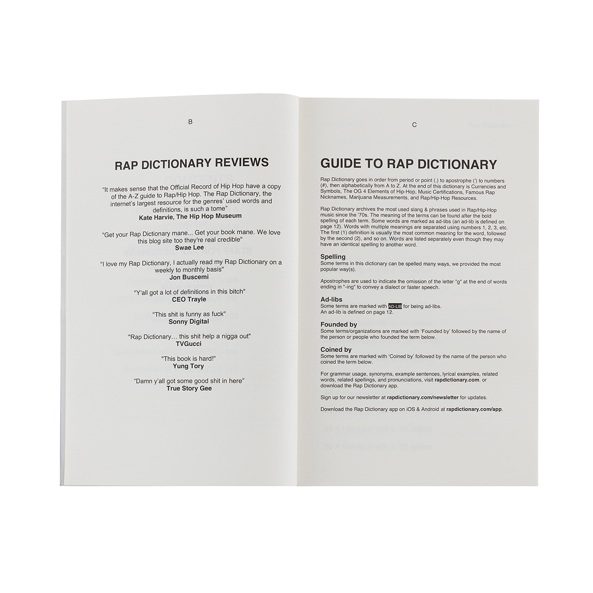 Rap Dictionary: An A-Z Guide to Rap/Hip Hop (Second Edition ...